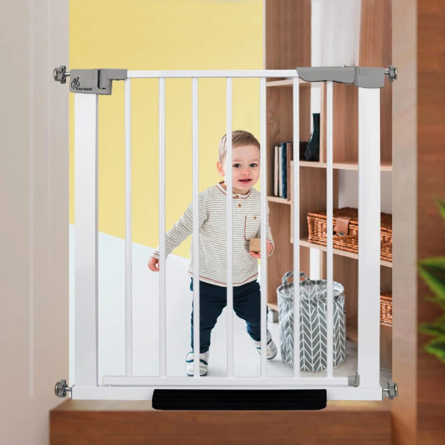 Safeguard Baby Safety Gate for Kids – Adjustable, Auto-Close, No-Drill ...