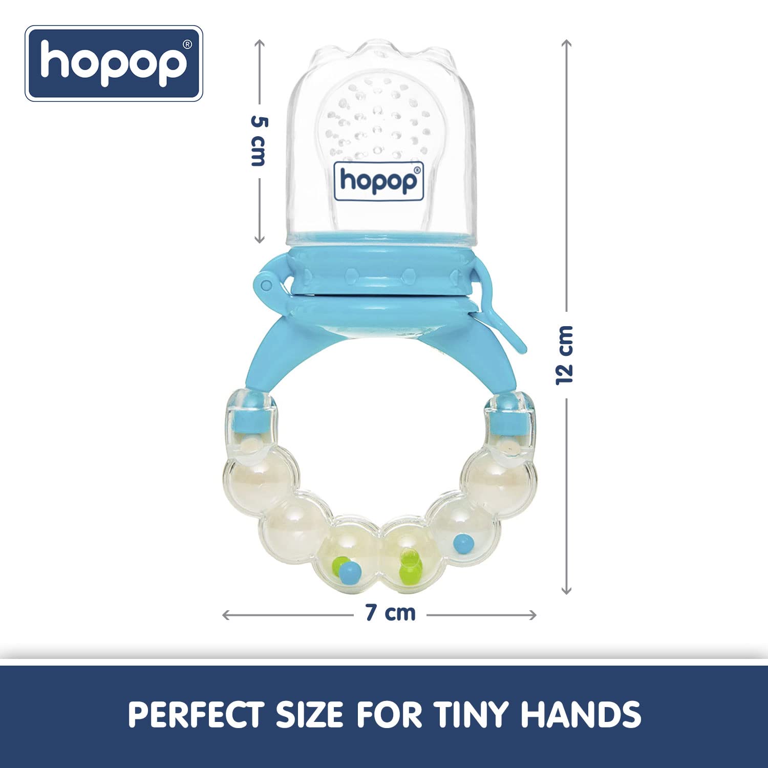 Hopop Fruit & Vegetable Feeder – With Silicone Mesh & Safety Lock – BP ...